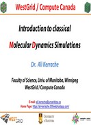 Introduction to classical molecular dynamics simulations