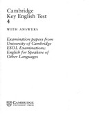Cambridge key english test 4